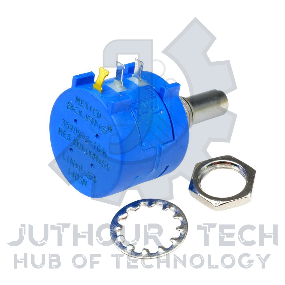 Juthour-Tech | Potentiometers-10K Ohms-10-Turn Rotary Wire Wound ... Juthour-Tech | Potentiometers-10K Ohms-10-Turn Rotary Wire Wound ...